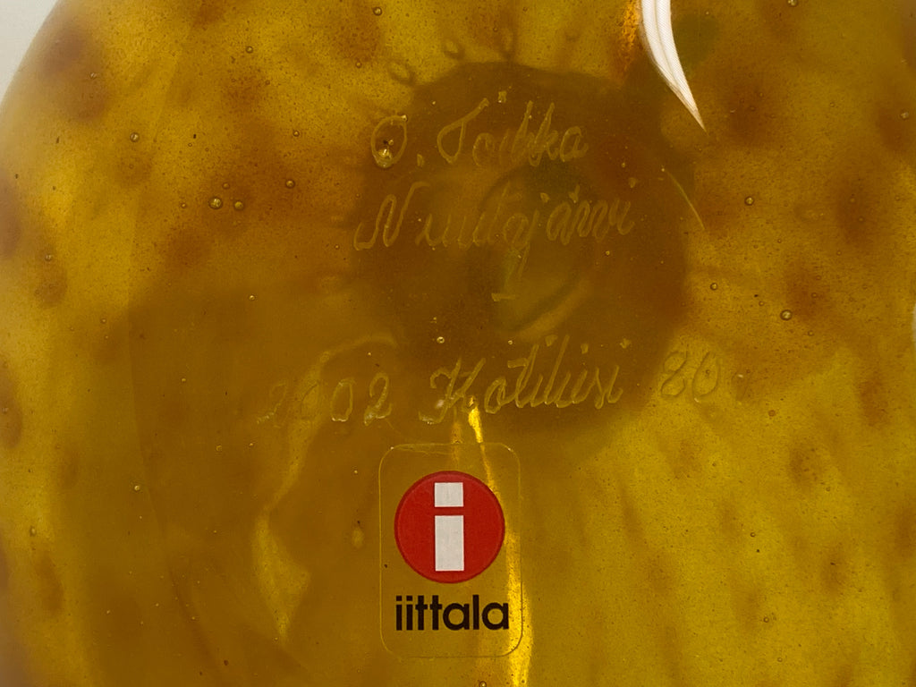 Golden Harvest Bird Oiva Toikka Elokulta for Kotiliesi 2002 Nuutajärvi ...