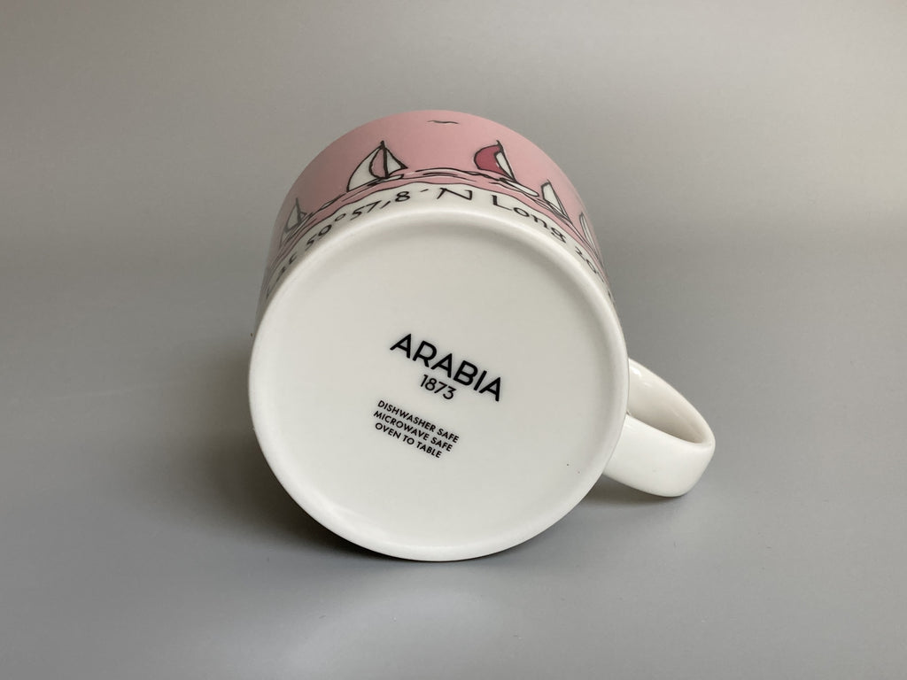Ledskär Majakkamuki 2015 Arabia Finland Anneli Stenros Lighthouse mug ...