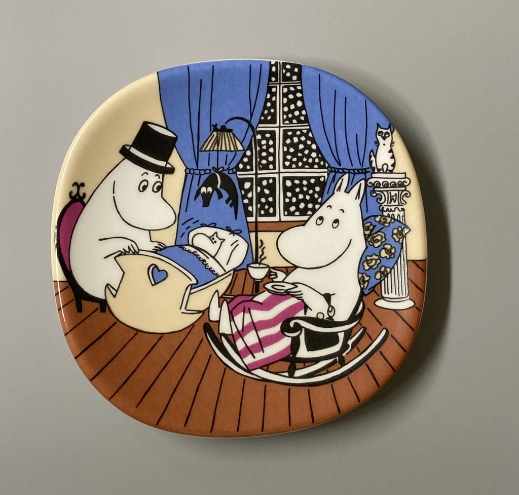 Moomin Wall Plate Collection Complete with all 24 pieces – Damsténs