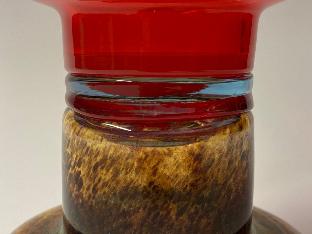 Kaj Franck Art Glass Big Red KF486 Trophy Nuutajärvi Pokaali punainen ...